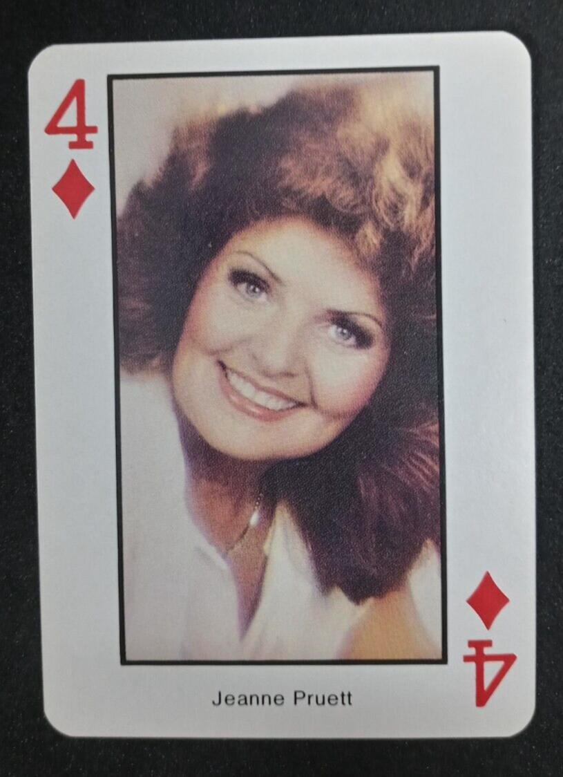 1990 The Best Of Country Music Playing Card 4 Diamonds Jeanne Pruett | eBay