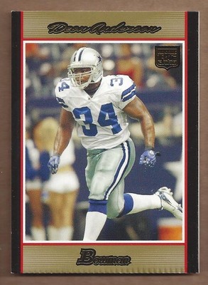 2007 Bowman Gold #263 Deon Anderson - FB | eBay