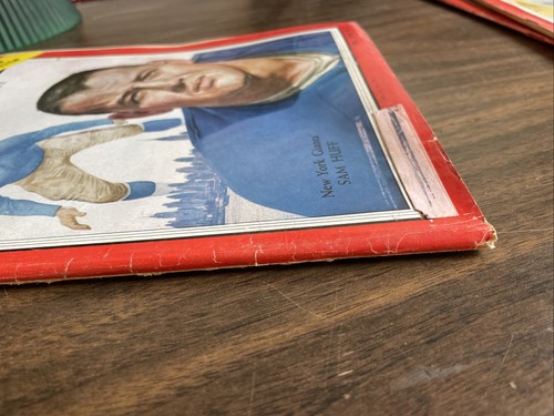 TIME MAGAZINE~ (NOVEMBER 30, 1959) COVER: PRO FOOTBALL NY GIANTS SAM ...