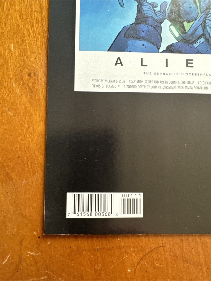 William Gibson Alien 3 Unproduced Screenplay #1dark Horse Comic | eBay