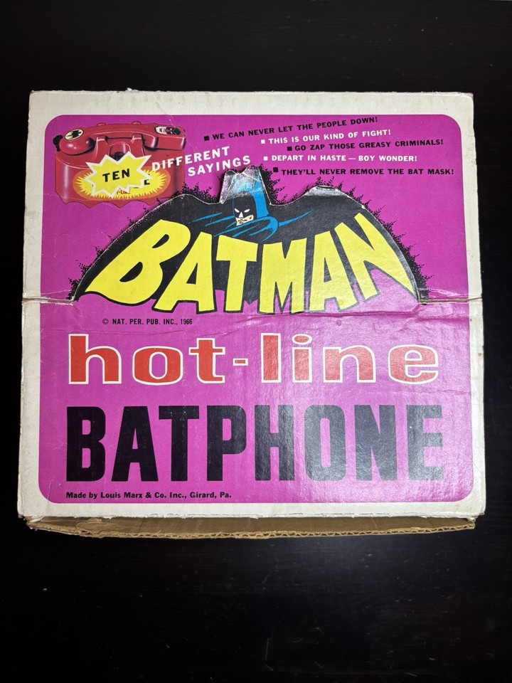 Batphone (Marx Toys, 1966) | eBay