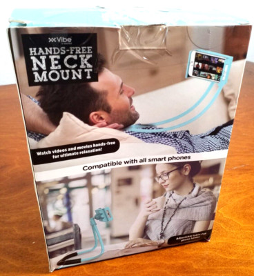 VIbe Hands Free Neck & Desk Universal Smartphone Mount Viewer NEW in ...