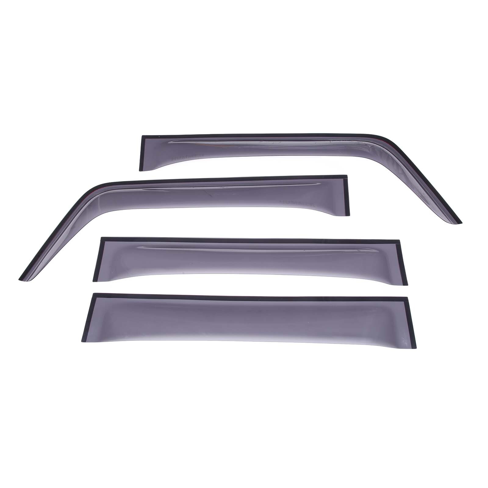 Smoked Side Window Vent Visor Sun Rain Deflector Guard For Hummer H3 ...