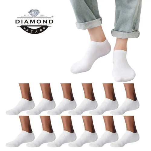 Wholesale Bulk Lots Men's White No-Show Low Cut Socks Size 9-11, 10-13 ...