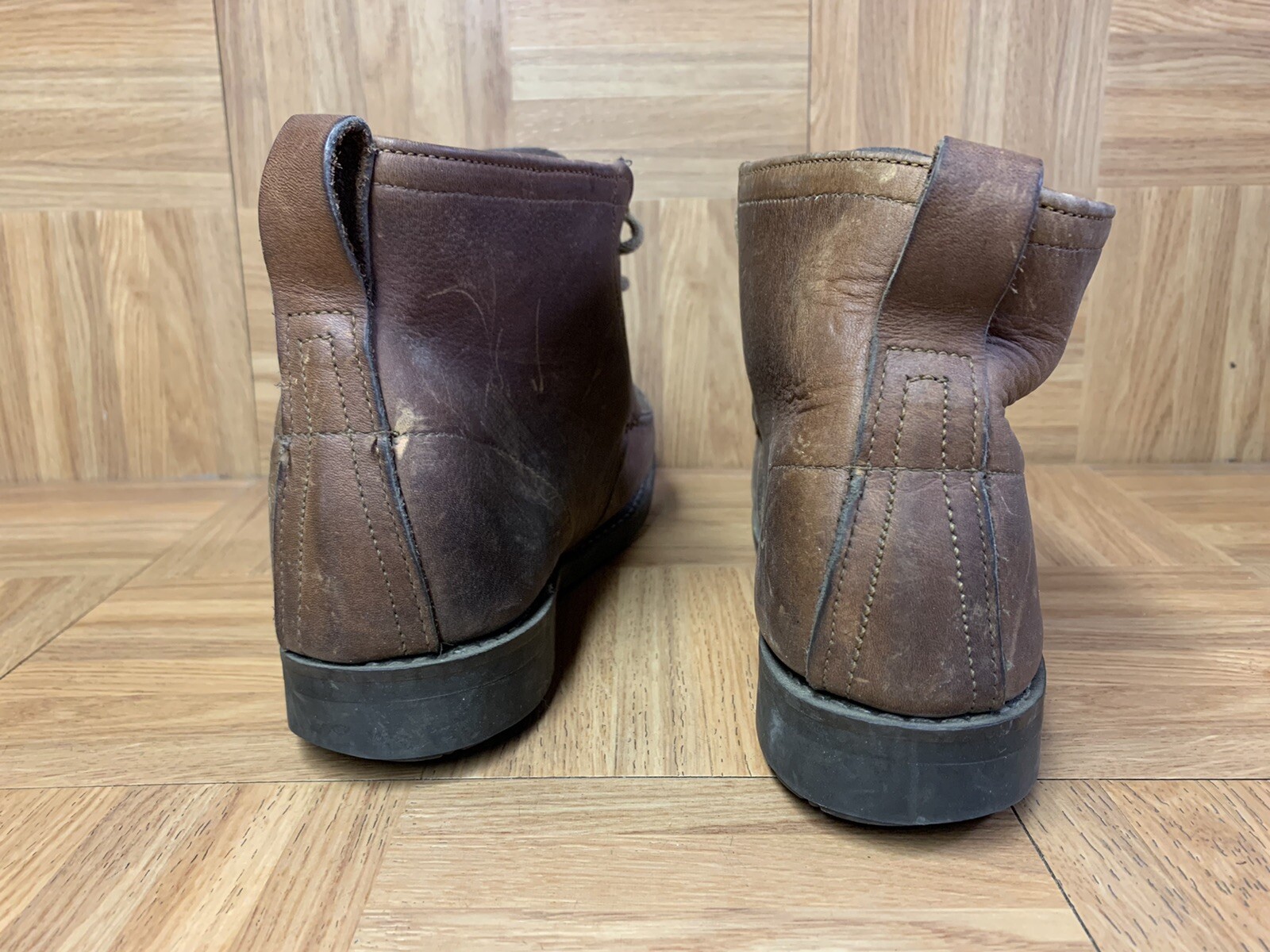 VNTG🔥 Gokey Company Orvis Men's Boots Leather Hunting Chukka Hiking ...