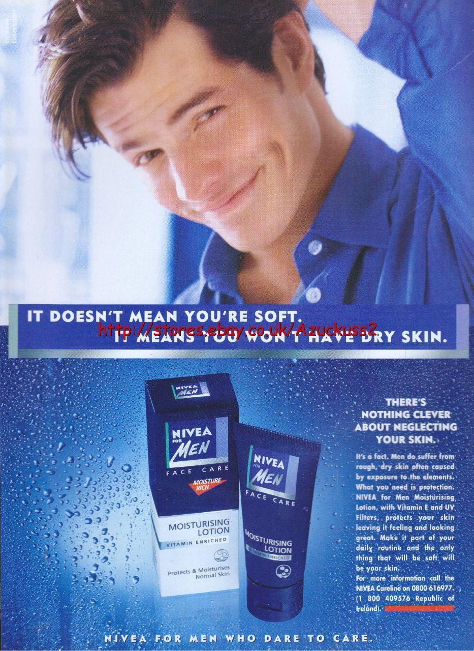 Nivea For Men Face Care 2000 Magazine Advert #221 | eBay.de