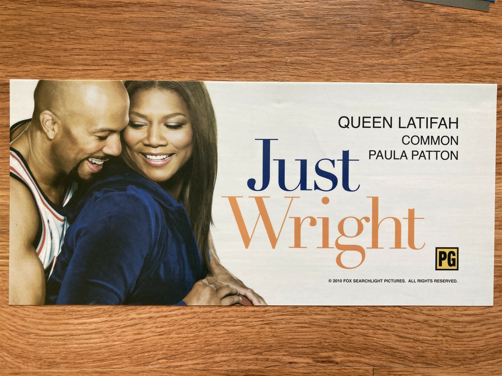 Just Wright Poster