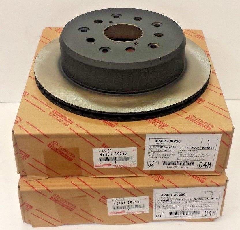 LEXUS OEM FACTORY REAR BRAKE ROTOR SET 1992-1998 SC300 | eBay