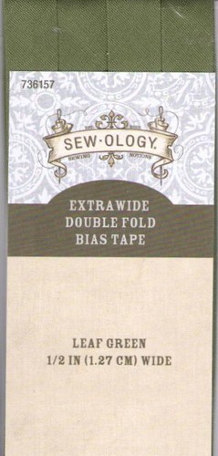 SEW-OLOGY & WRIGHTS DOUBLE FOLD BIAS TAPE - 1/2 INCH - SHIP DISCOUNT ...
