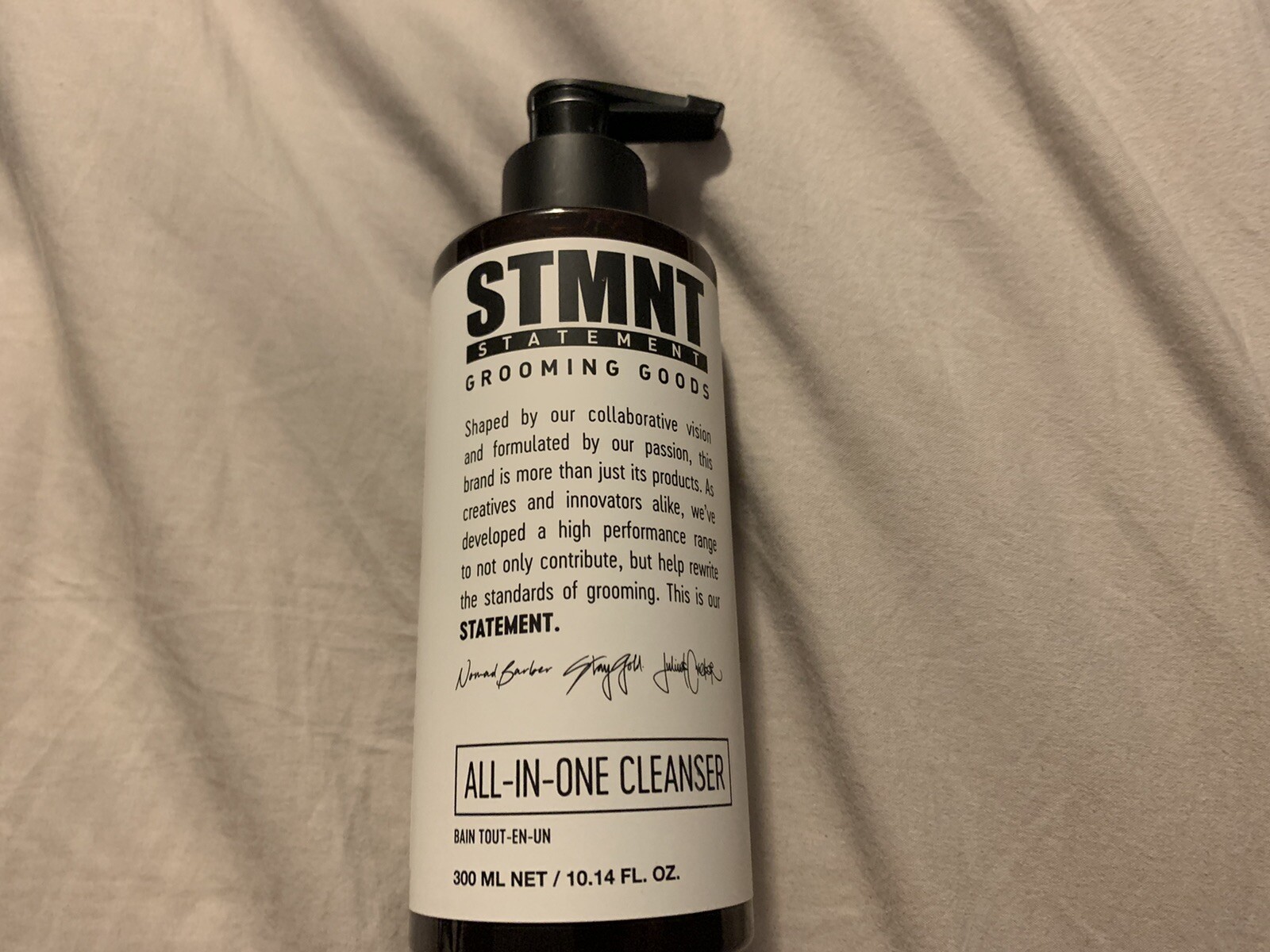 STMNT Statement Grooming Goods All In One Cleanser 10.14 oz. | eBay