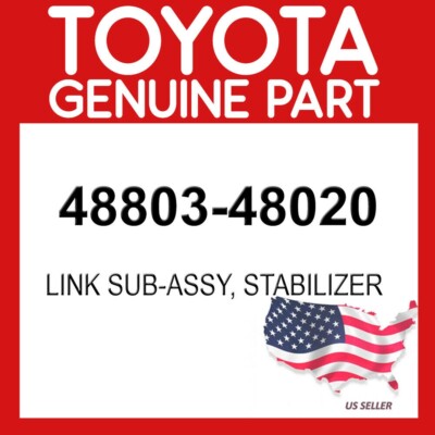 Toyota Genuine 48803-48020 Link Sub-Assy Stabilizer OEM 4880348020 | eBay