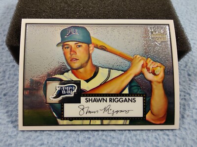 2007 TOPPS '52 ROOKIES CHROME SHAWN RIGGANS 0723/1952 TAMPA BAY DEVIL ...