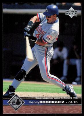 1997 Upper Deck 109 Henry Rodriguez Montreal Expos | eBay
