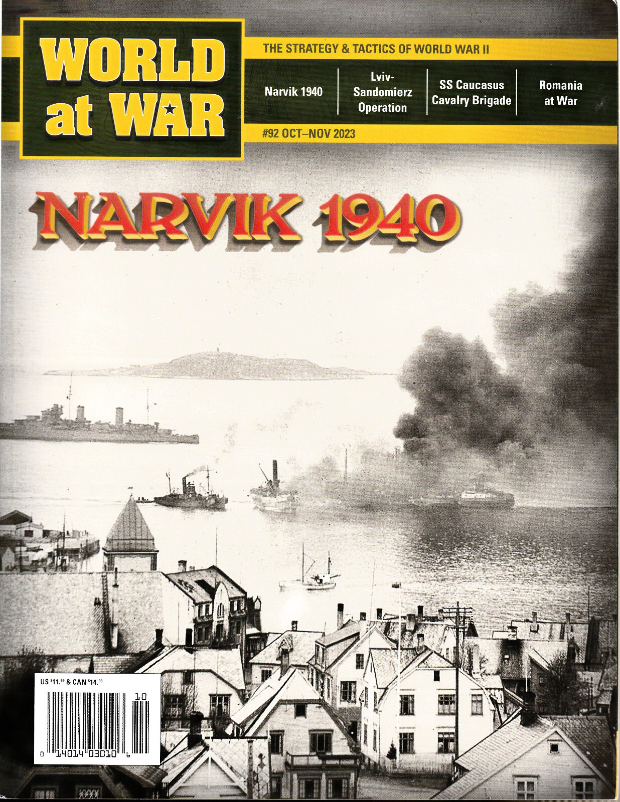 World at War Magazine Narvik 1940 October / November, 2023 Issue # 92 ...