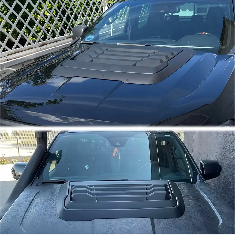 Hood Vent Cover Car Hood/Bonnet Scoop Trim Deflector Decor Auto ...