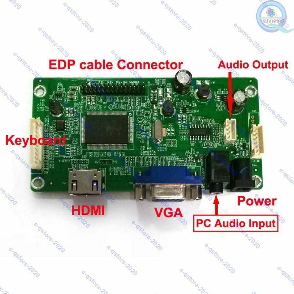 Save NT140WHM-N44/N45 eDP Panel Screen-LCD Controller Driver Board ...