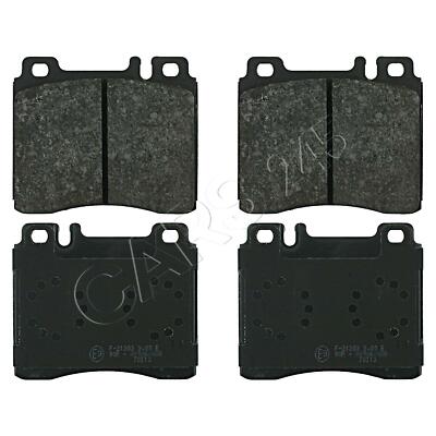 SWAG Disc Brake Pad Set Front Axle Fits MERCEDES W140 W124 C140 ...