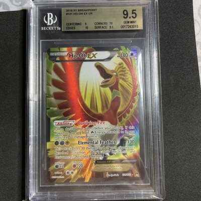 BGS 9.5 Ho-Oh EX (Full Art) 121/122 Breakpoint Holo | eBay