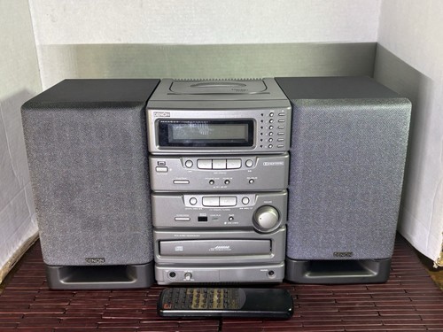 RARE Denon D-C1 Micro Component HiFi Audio System AM/FM Cassette | eBay