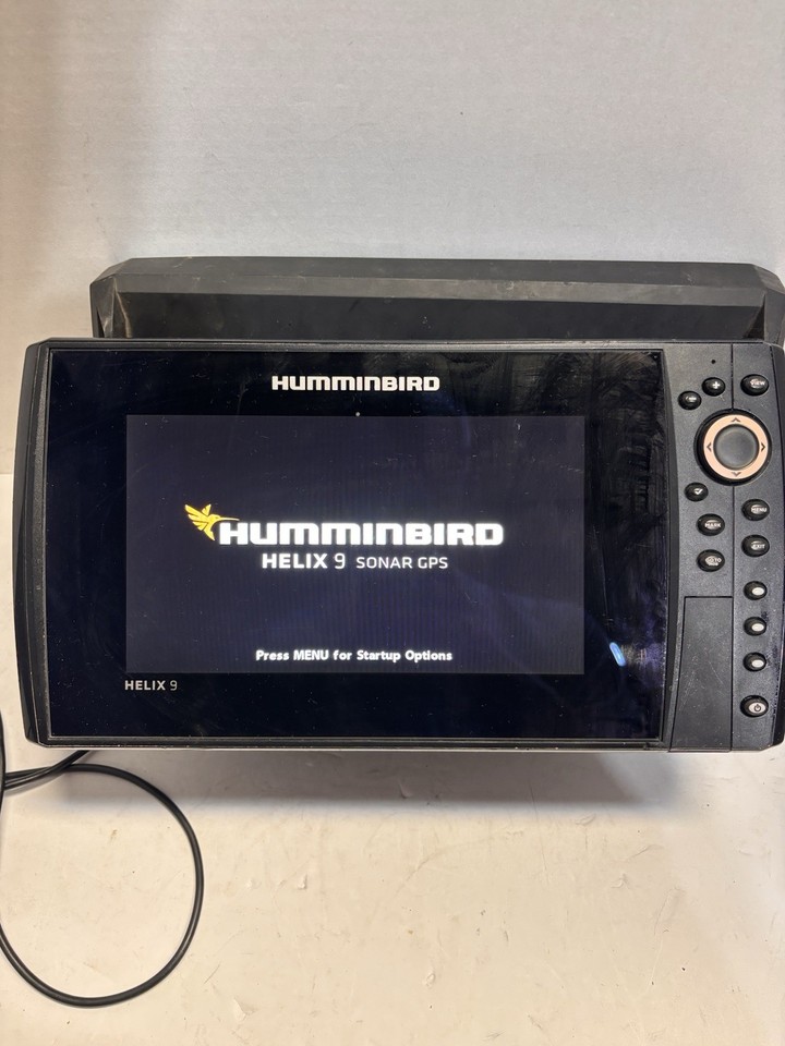 Humminbird Helix 9 SI GPS Gen 1 Fish Finder W/ Cover, Mount And Power ...