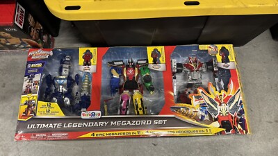 Power Rangers Super Megaforce ULTIMATE LEGENDARY MEGAZORD SET - Rex ...
