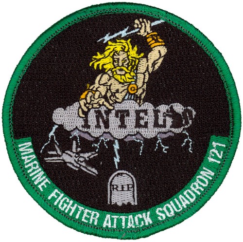 USMC MARINE FIGHTER ATTACK SQUADRON 121 (VMFA-121) – INTELLIGENCE PATCH ...