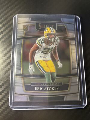 2021 Panini Select Eric Stokes Concourse Rookie Card Green Bay Packers ...