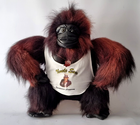 Vintage Uncle Sam gorilla giant doll plush Made in Germany HIGHLY RARE ...