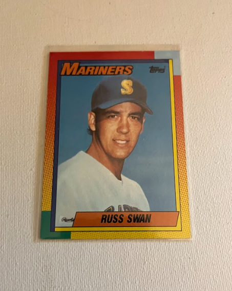 Russ Swan Mariners Pitcher #121T Topps 1990 Baseball Card | eBay