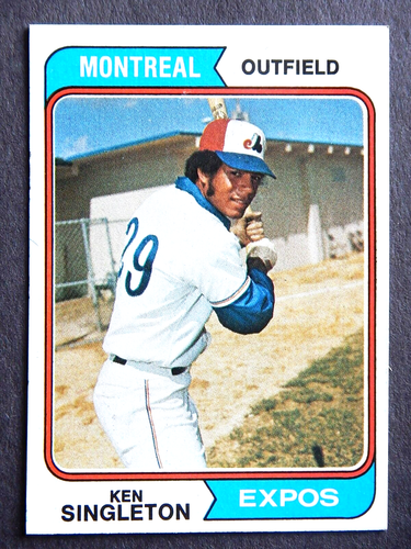 Ken Singleton #25 Topps 1974 Baseball Card (Montreal Expos) *VG | eBay