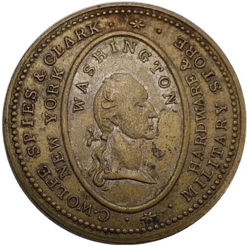 (1830) New York NY 962Afpb (R-7) C Wolfe Spies & Clark Early Merchant ...