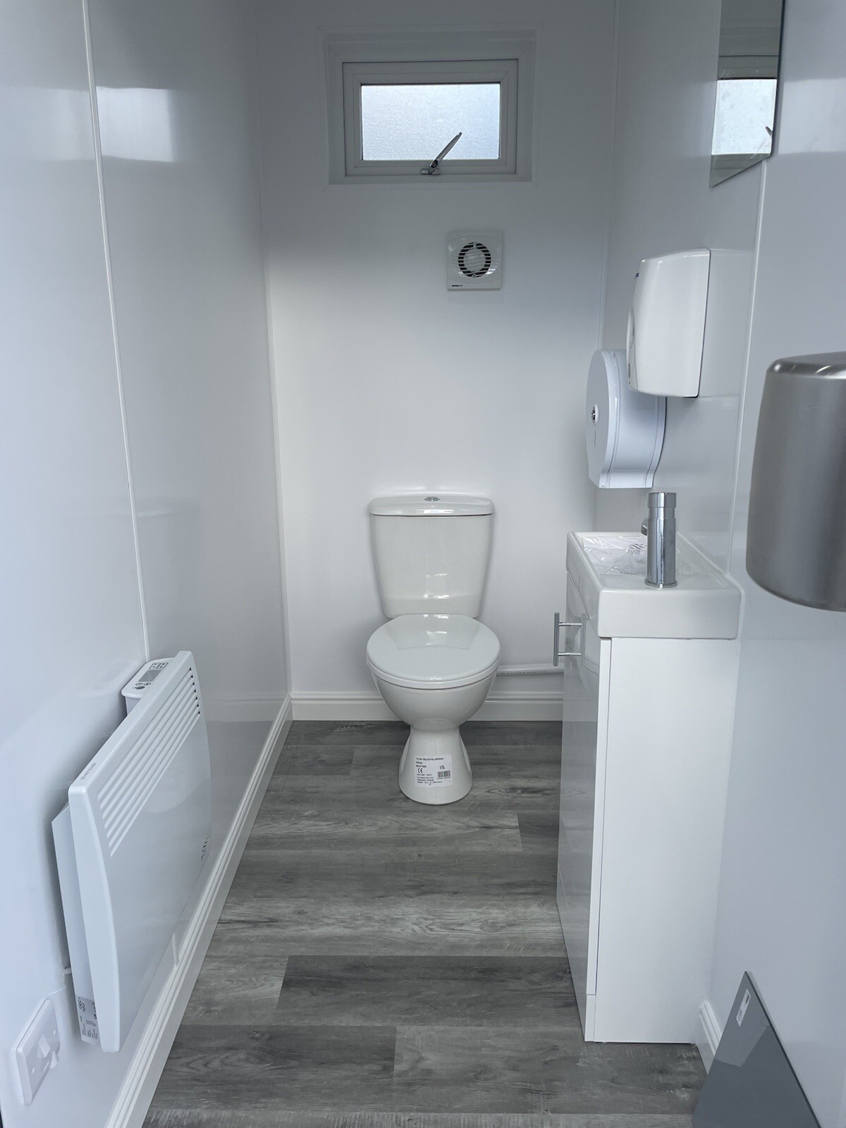 Unisex & Accessible toilet block , modular building, portable Toilet ...