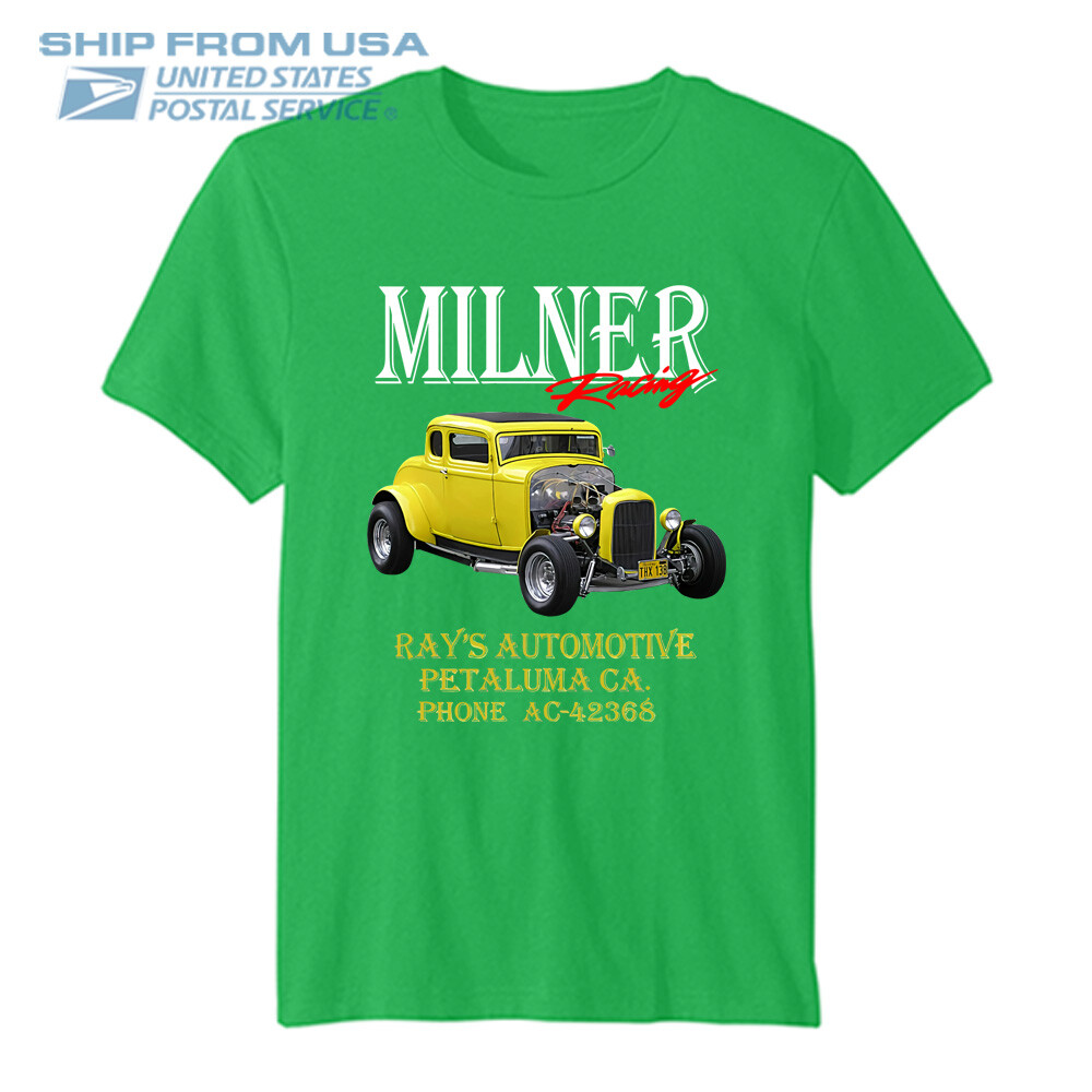 Milner's '32 Deuce Coupe American Graffiti RACING men's t-shirt S-5XL ...
