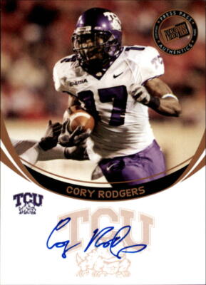 2006 Press Pass Autographs Bronze #56 Cory Rodgers - NM-MT | eBay