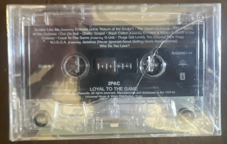 Loyal to the Game 2Pac Cassette2004, Interscope USA Eminem G Unit Jada ...
