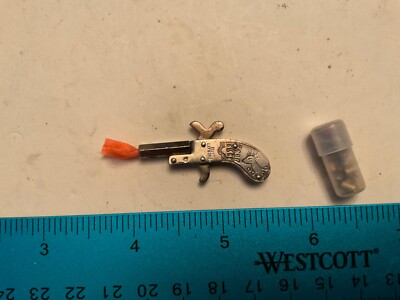 Vintage Chadwick Little Atom Gun Flintlock Fire Pistol Tie Clip Japan ...