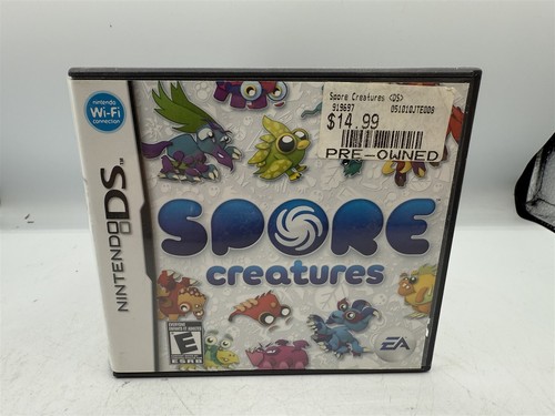 NINTENDO DS SPORE CREATURES COMPLETE GAME WITH MANUAL | eBay