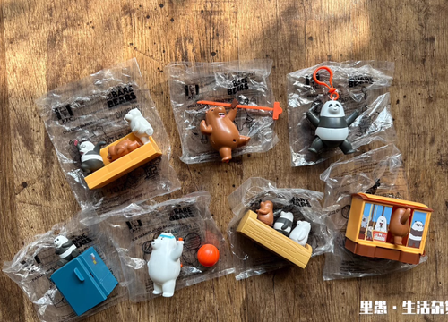 KFC We Bare Bears Figures TOY 4 pcs/set | eBay