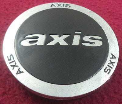 AXIS Wheels Chrome / Black Custom Wheel Center Cap | eBay