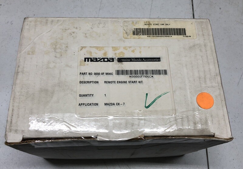 2007-2009 Mazda CX-7 Remote Start Keyless Entry Kit With Fobs ...