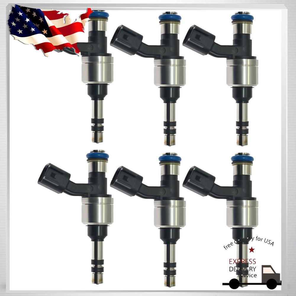 6X Fuel Injectors 12692884 For Buick Cadillac Chevrolet Camaro GMC 3.6L ...