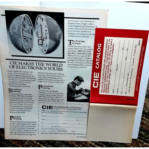 Vintage 1986 Cleveland Institute Electronics Ad Original epherma | eBay