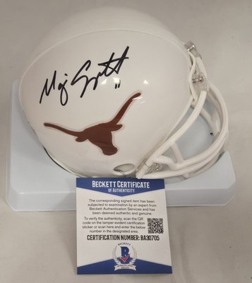 Major Applewhite Signed Texas Longhorns Mini Helmet Beckett Auto ...