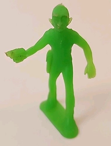 Vintage 1960s Marx Operation Moon Base Space Alien Plastic Play Set Lot ...