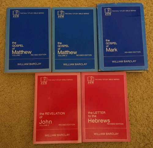 William Barclay Daily Study Bible Series Revised Edition, 5 books | eBay