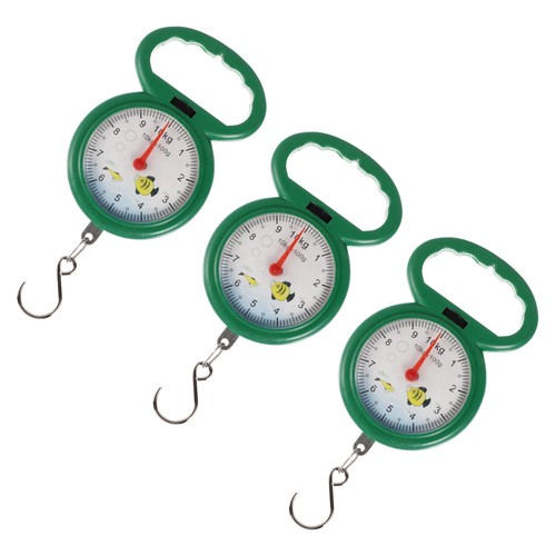 3pcs Spring Scales Vegetables Spring Scale Spring Hanging Scale Hook ...