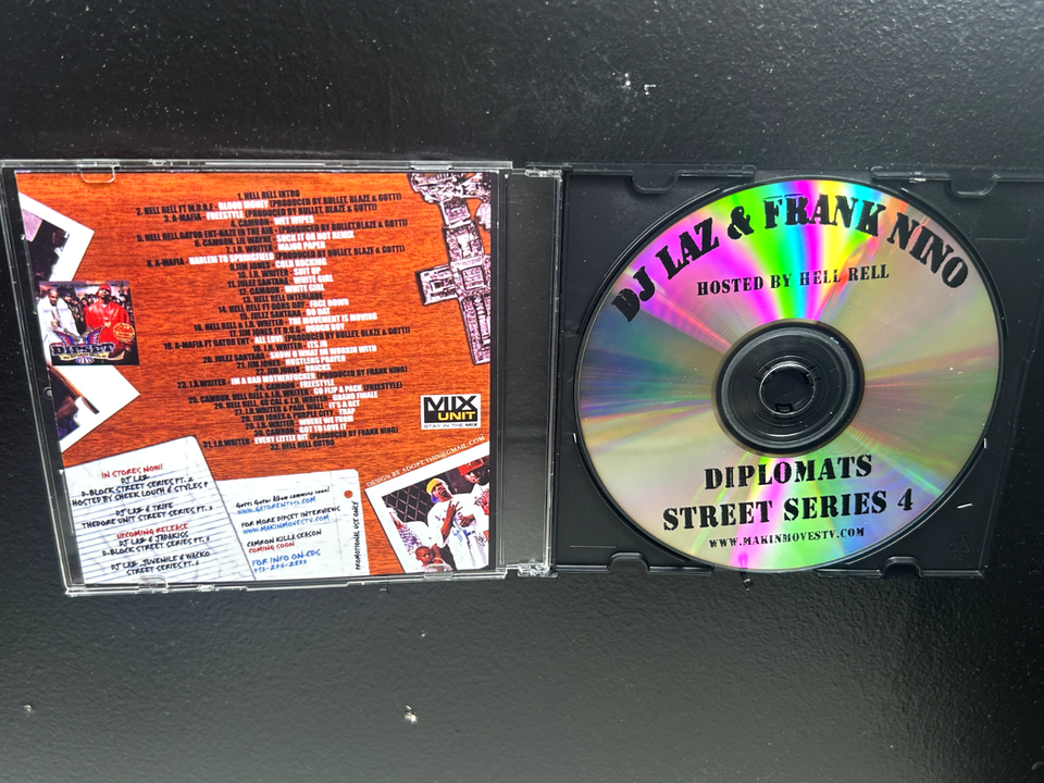 DJ LAZ FRANK NINO DIPSET STREET SERIES 4 DIPLOMATS CAMRON JUELZ MIXTAPE ...