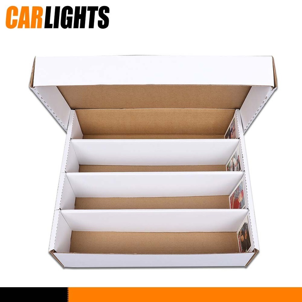 3200 Count 4Row Corrugated Cardboard Trading Card Baseball Coin Slab ...