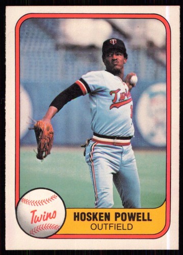 1981 Fleer Hosken Powell Minnesota Twins #559 | eBay