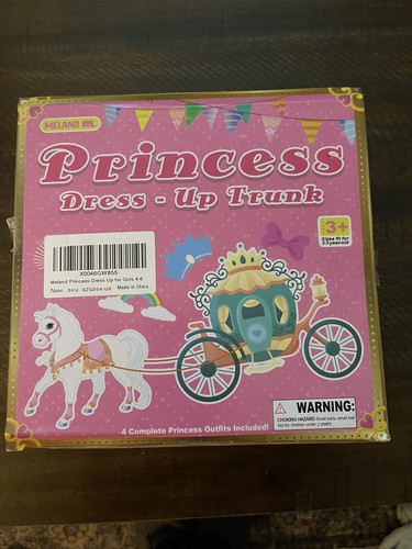 Princess Dress Up Trunk Ages 3 And Up | eBay